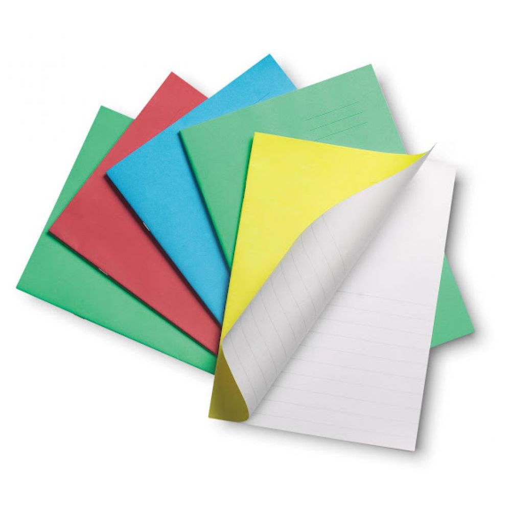 A4 Exercise Books Blank/13mm Lined 32p Yellow ref 701252 | Clyde
