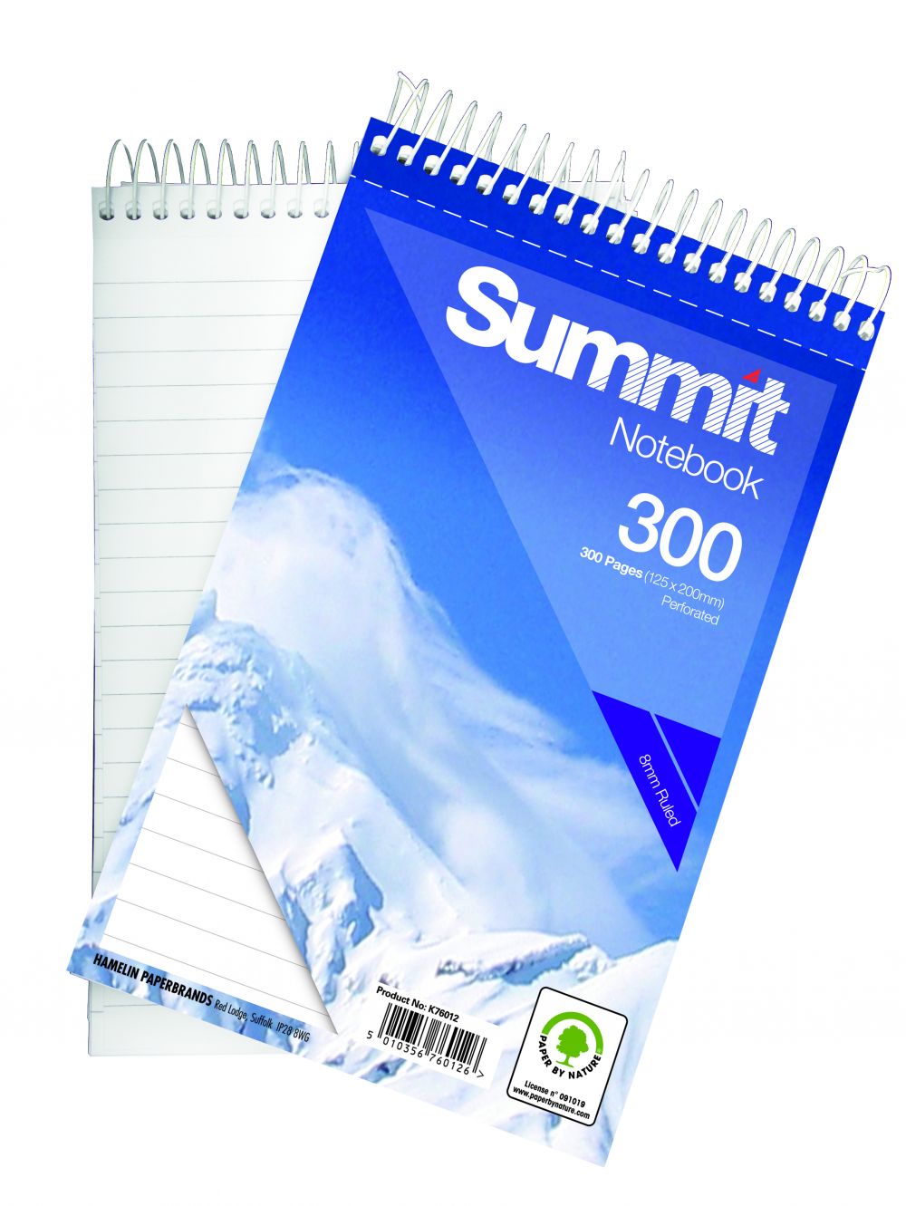 Summit Reporter's Notebook Ruled 300 pages - Clyde Paper and Print
