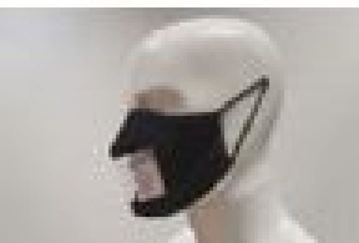 Clyde Paper and Print | Black Visible Material Face Mask