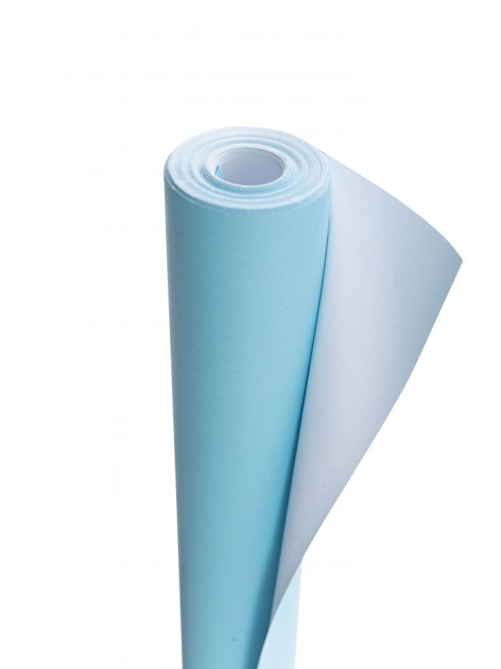 1218mm x 15m Fadeless Poster Paper Roll Sky Blue - Clyde Paper and Print