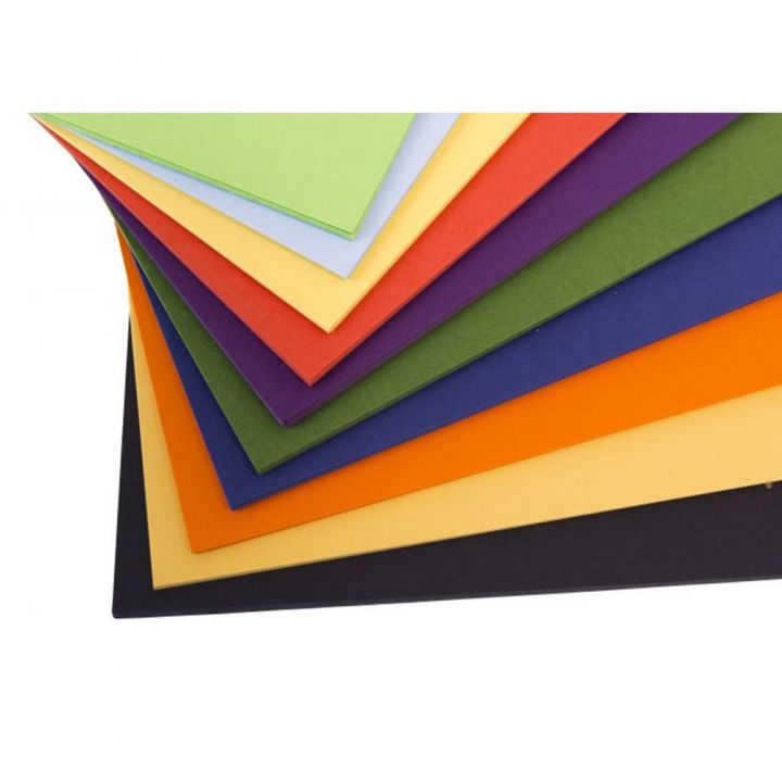 A4 Card 300mic Assorted Bright Colours - Clyde Paper and Print